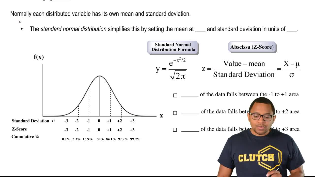 The Gaussian Distribution & Z-Table | Channels for Pearson+